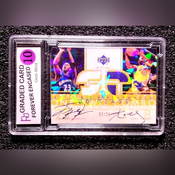 Jordan | Toys | Michael Jordan Kobe Bryant Crack Ice Dual Autograph ...